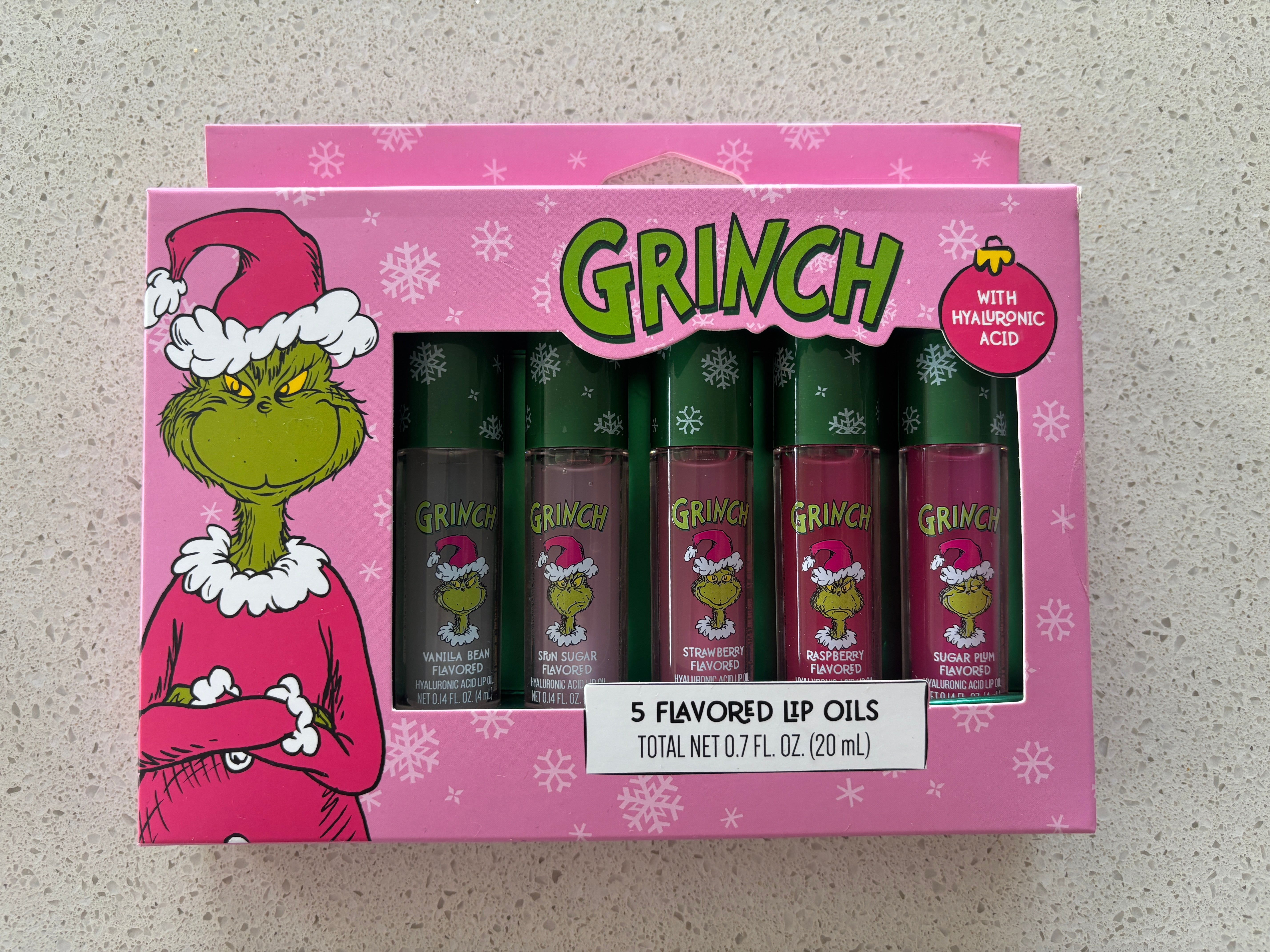 The Grinch Flavoured Lip Oils 5ct – The Jolly Shopper