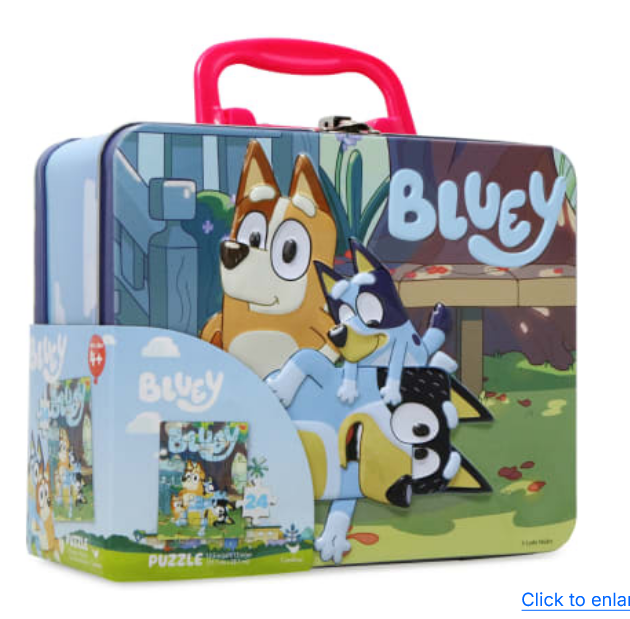Bluey™ 24-Piece Puzzle & Tin Storage Box – The Jolly Shopper