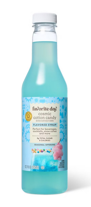 Cosmic Cotton Candy Syrup - 12.7 fl oz Bottle Favorite Day – The Jolly ...
