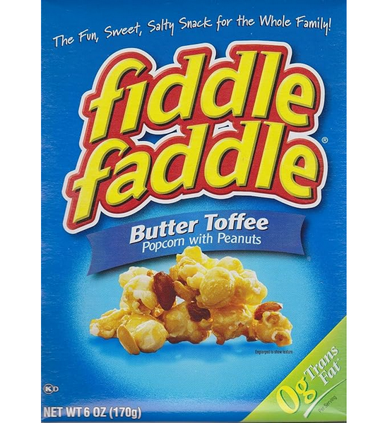 Fiddle Faddle Butter Toffee Popcorn with Peanuts, 6-oz – The Jolly Shopper