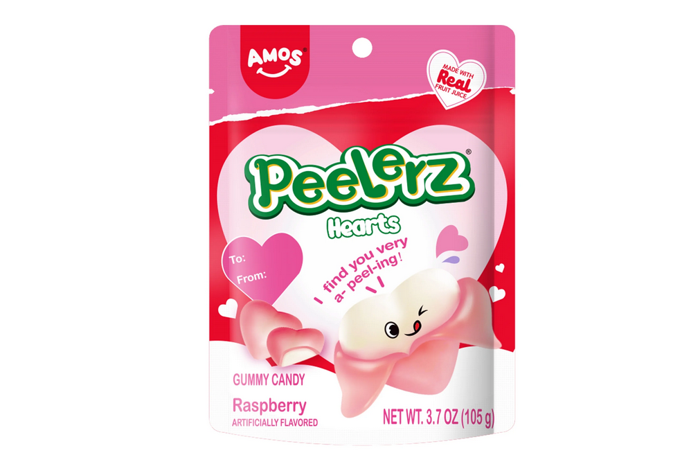 Amos Peelerz Gluten-Free Nut-Free Milk-Free Heart-Shaped Gummy Candy ...