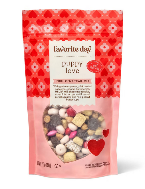Valentine's Puppy Love Snack Mix - 7oz - Favorite Day – The Jolly Shopper