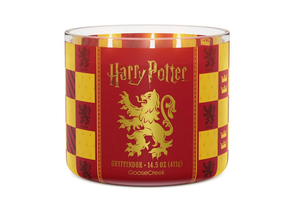 Goose Creek Harry Potter Gryffindor 3-wick Embered Hearth, Polished Wo ...