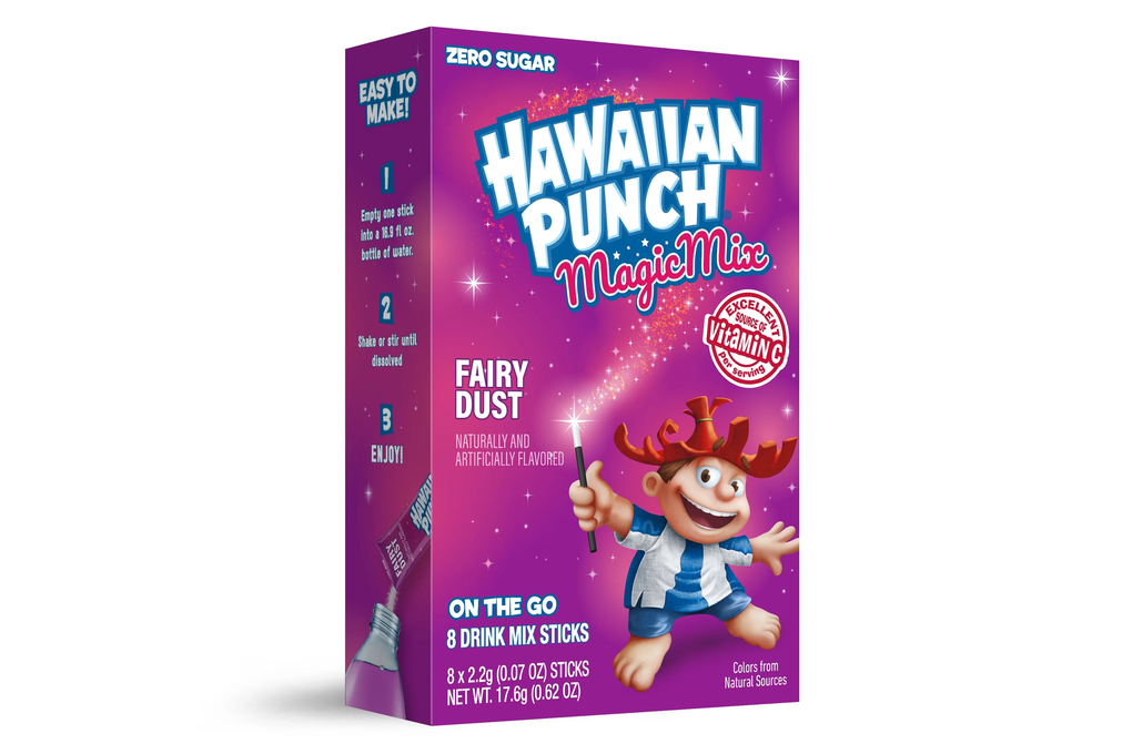 Hawaiian Punch Fairy Dust Powder Drink Mix, Sugar-Free, 8 Sticks – The ...